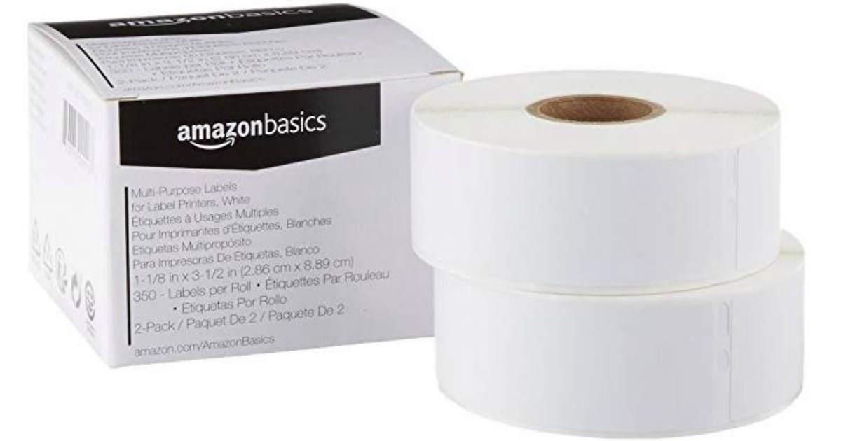 TWO Rolls Multi-Purpose Labels Only $1.98 (Compatible w/ DYMO) - Ships ...