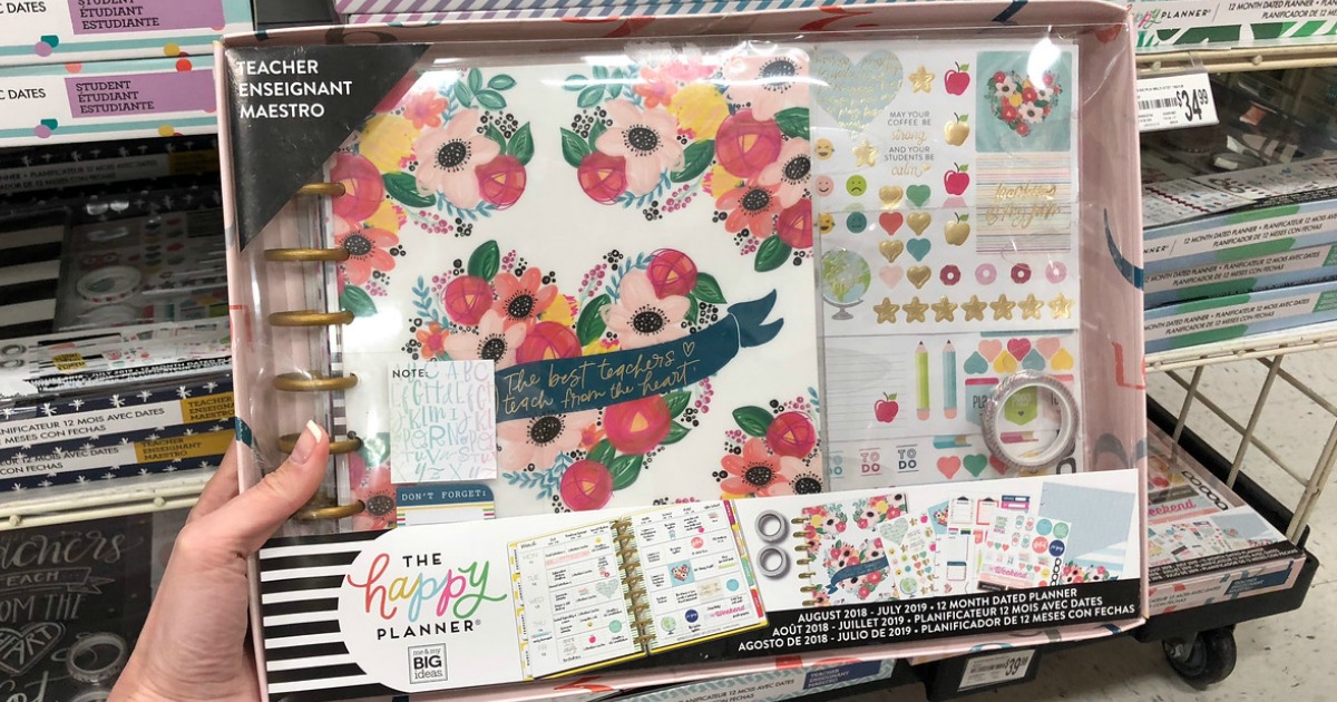 Calling All Teachers: Over 50% Off Happy Planner Box Kits at Michaels ...