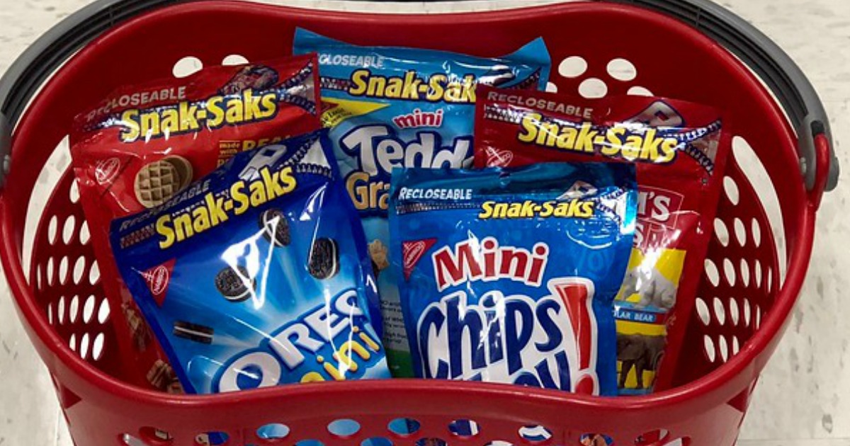 Nabisco Mini Teddy Grahams Snak Saks Only 55¢ Each After Cash Back at ...