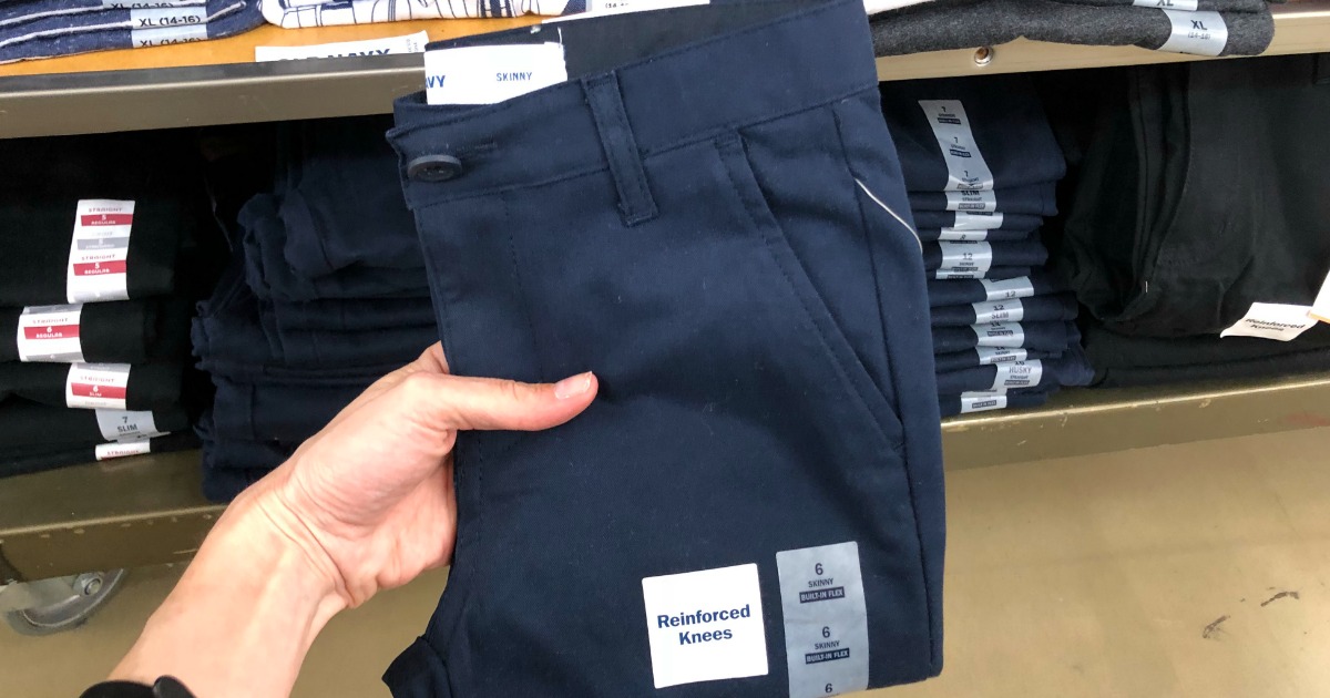 Old Navy School Uniform Pants Only $8 (Regularly $20) | Hip2Save