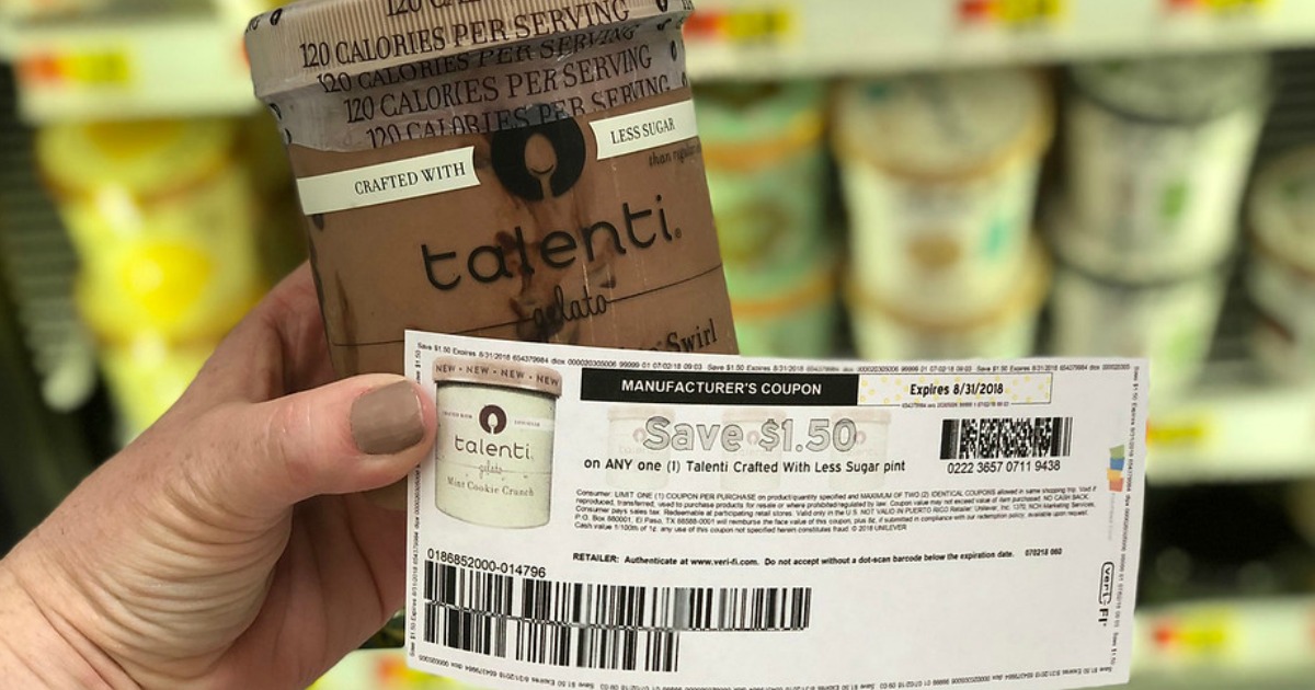 Talenti Gelato Pint Only 98¢ After Cash Back at Walmart