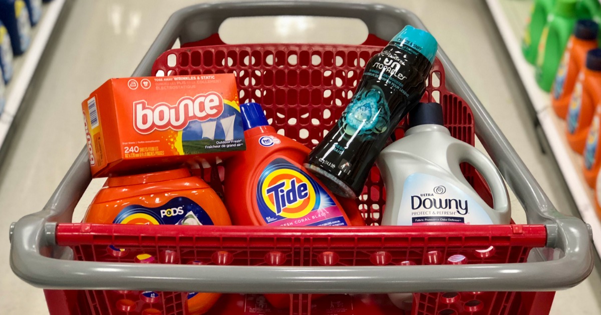 Free $15 Target Gift Card w/ $50 Household Purchase | Stock Up on Tide ...