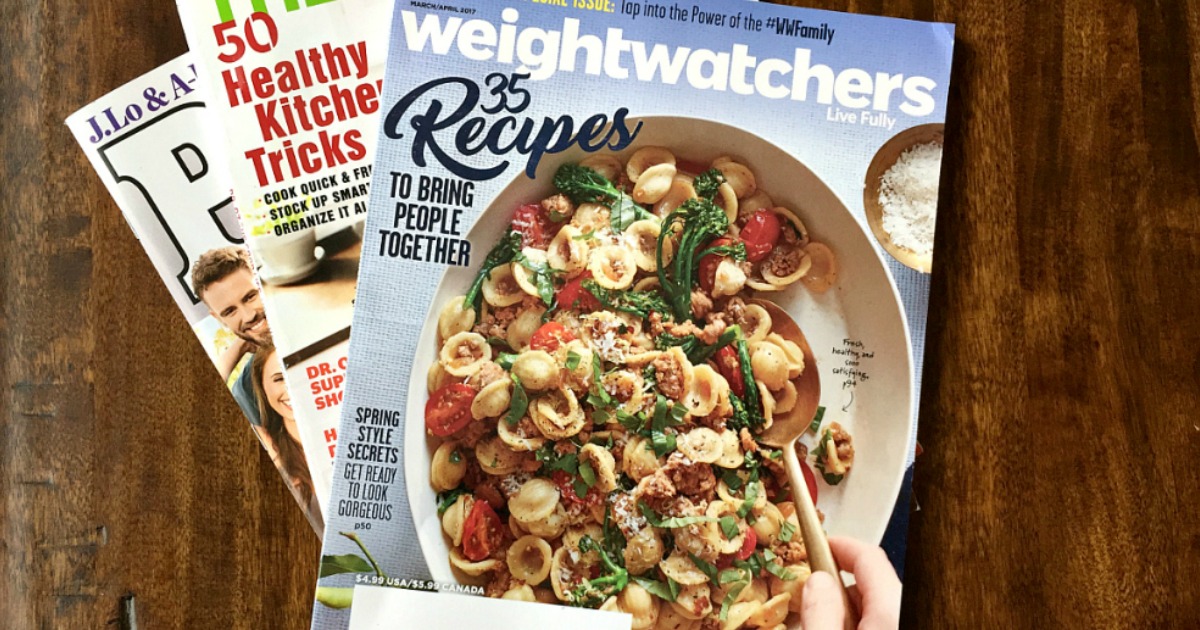 FREE Weight Watchers Magazine Subscription