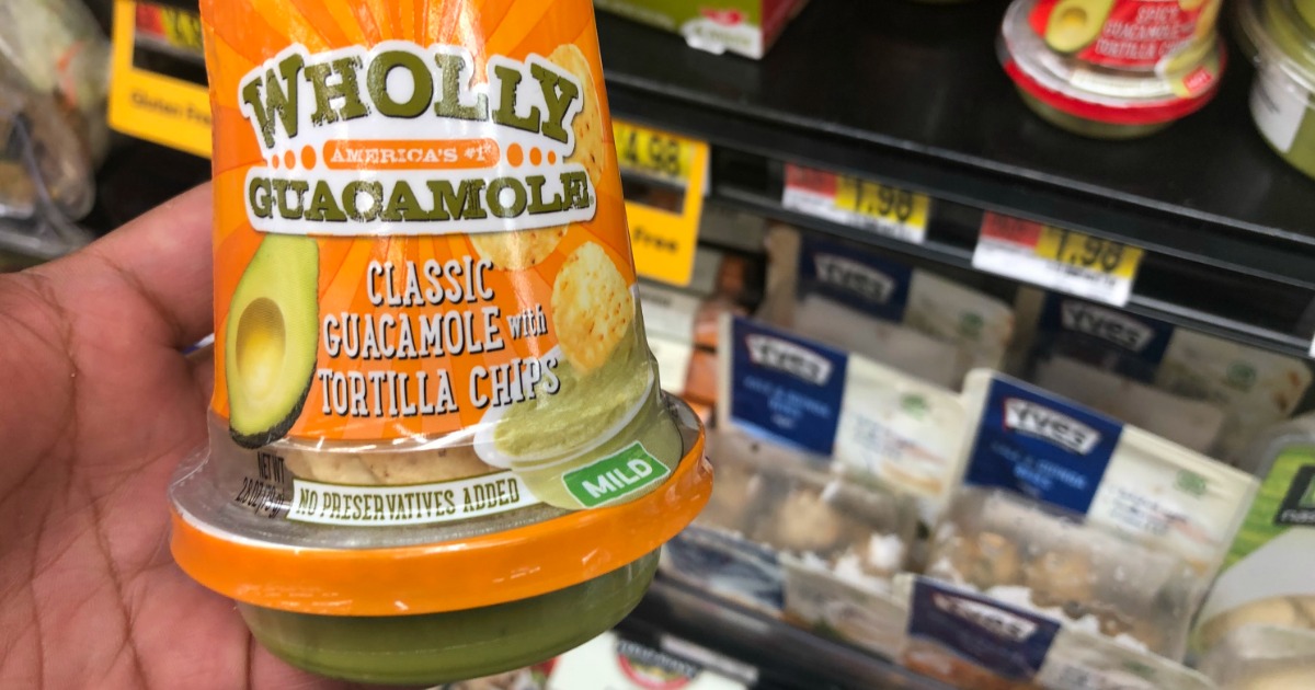 New $1/1 Wholly Guacamole Coupon = Mini Snack Pack Only 98¢ at Walmart ...