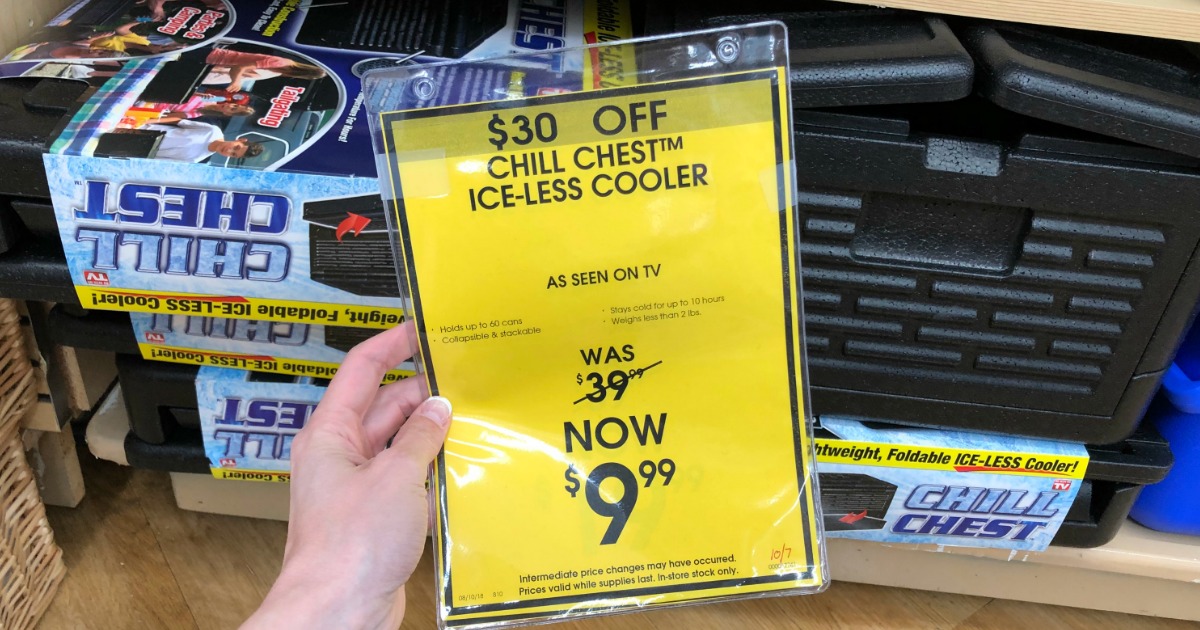 As Seen on TV Chill Chest Ice-Less Cooler Only $7.99 at Bed Bath & Beyond