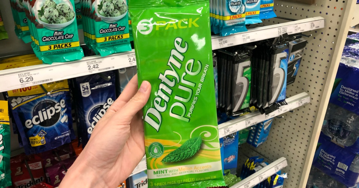 50% Off Dentyne Gum 3-Packs at Target (Just Use Your Phone)