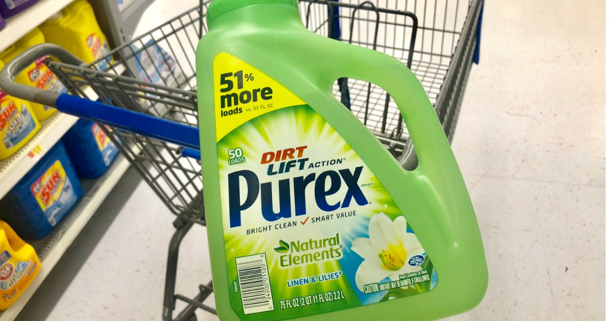 TWO New $1/1 Purex Laundry Detergent Coupons