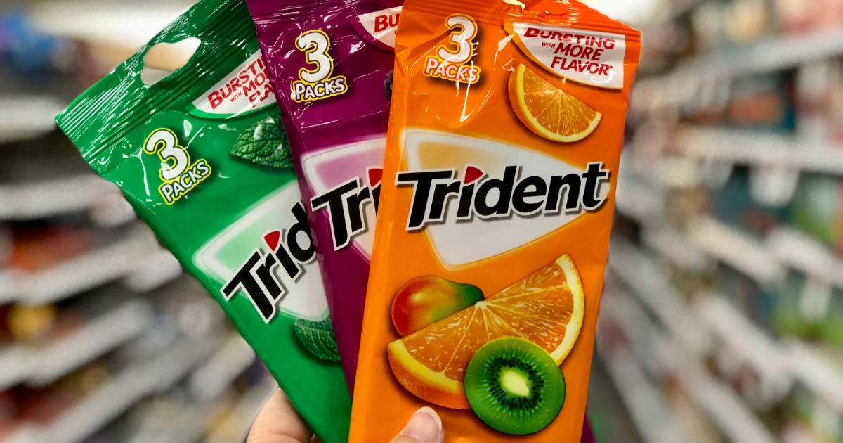 50% Off Trident Gum 3-Packs at Target (Just Use Your Phone)