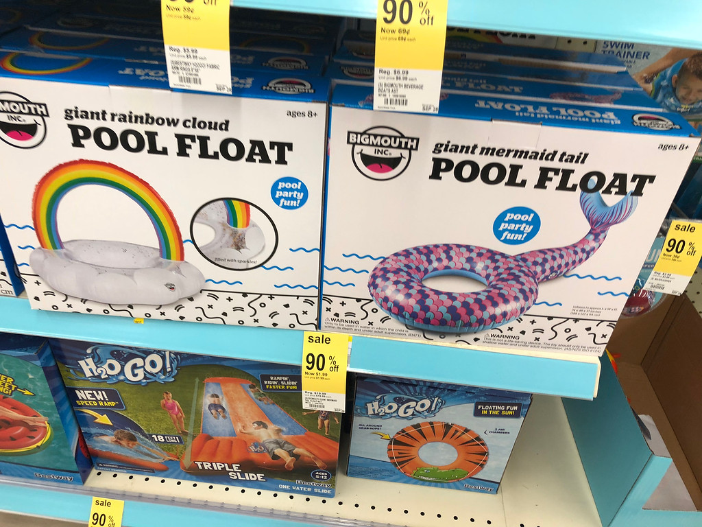 90% Off Summer Clearance at Walgreens (Big Mouth Pool Floats, Igloo ...