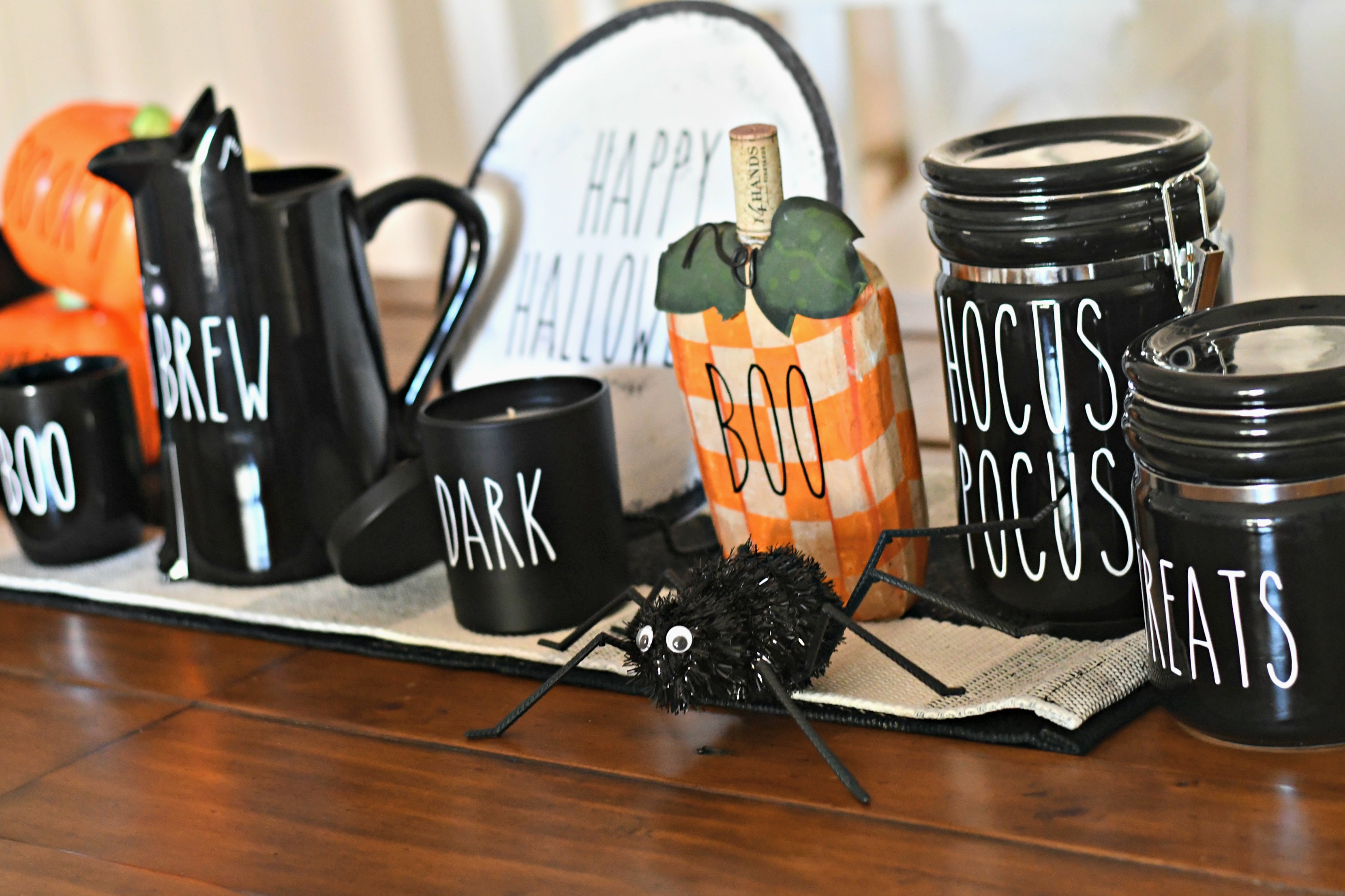 DIY Rae Dunn Inspired Halloween Decorations & Home Decor - Hip2Save