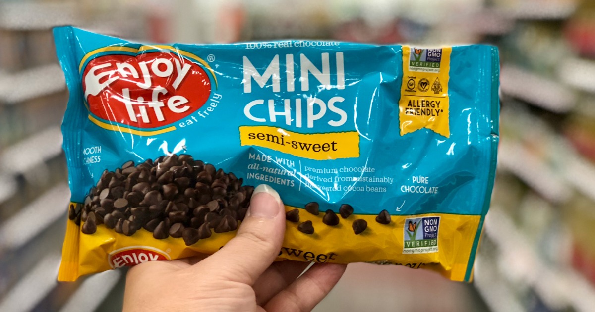 Over 50% Off Enjoy Life Chocolate Chips After Cash Back at Target