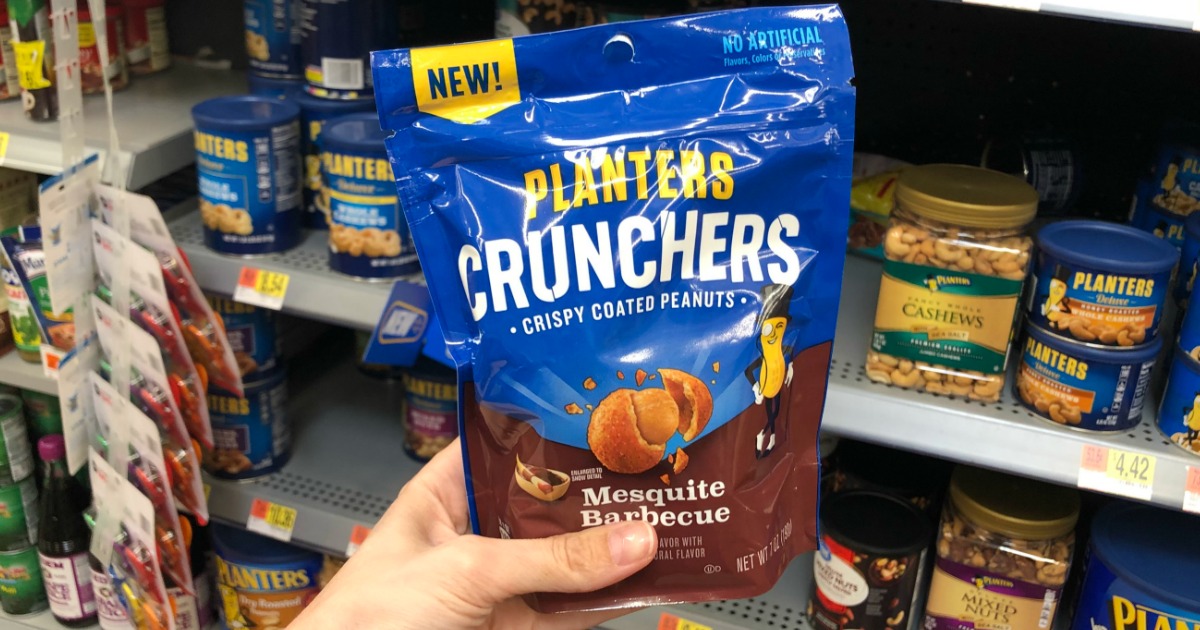 Planters Crunchers Crispy Coated Peanuts as Low as 48¢ Each After Cash ...