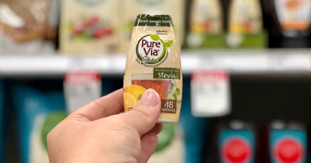 Pure Via Stevia Zero Calorie Sweetener Just $1 After Cash Back at Target