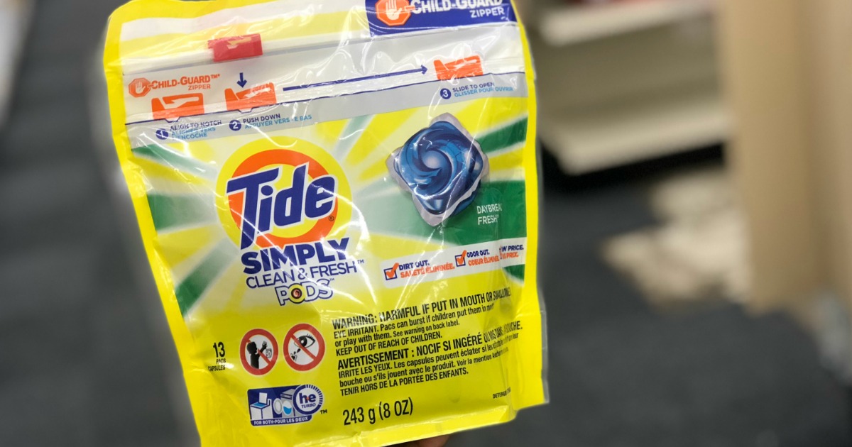 Tide Simply Clean & Fresh PODS Just 94¢ at CVS + More (Just Use Your Phone)