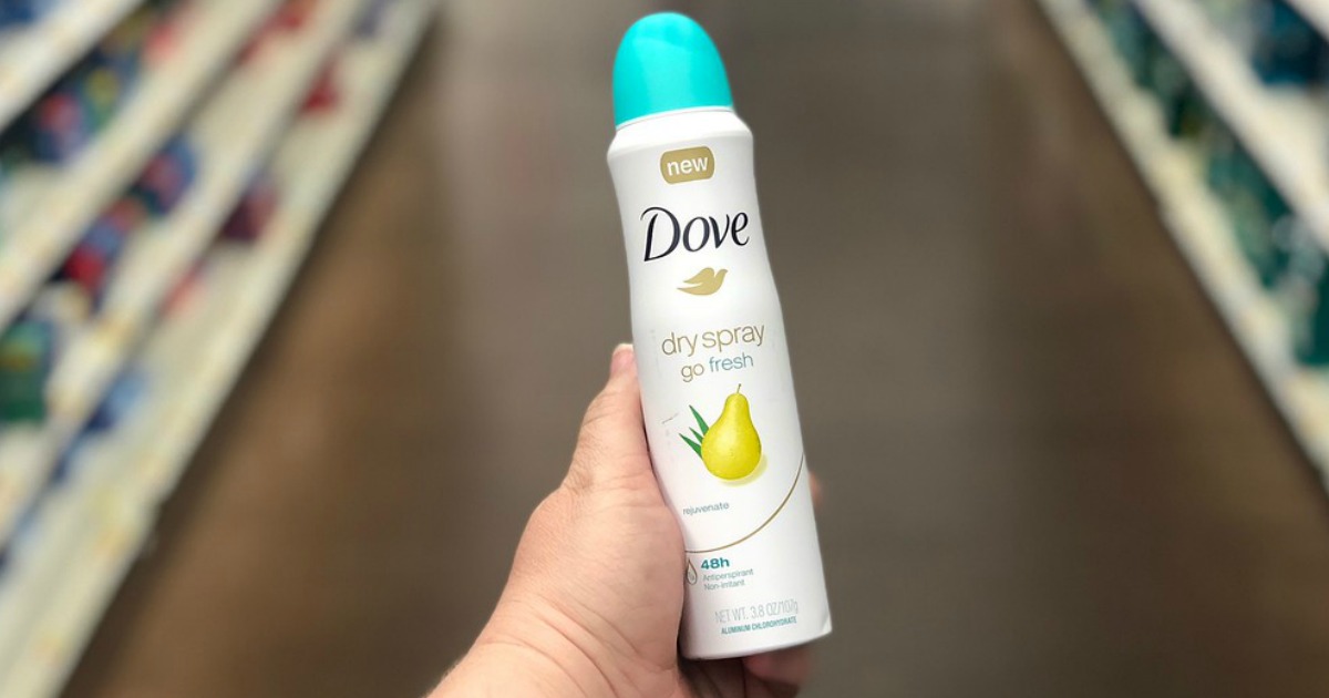 FREE Dove Women Dry Spray Deodorant at Walmart After Cash Back (Over $5 ...