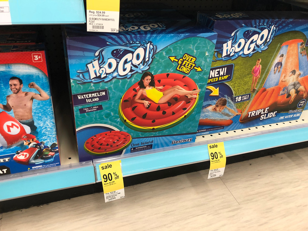 90% Off Summer Clearance at Walgreens (Big Mouth Pool Floats, Igloo ...