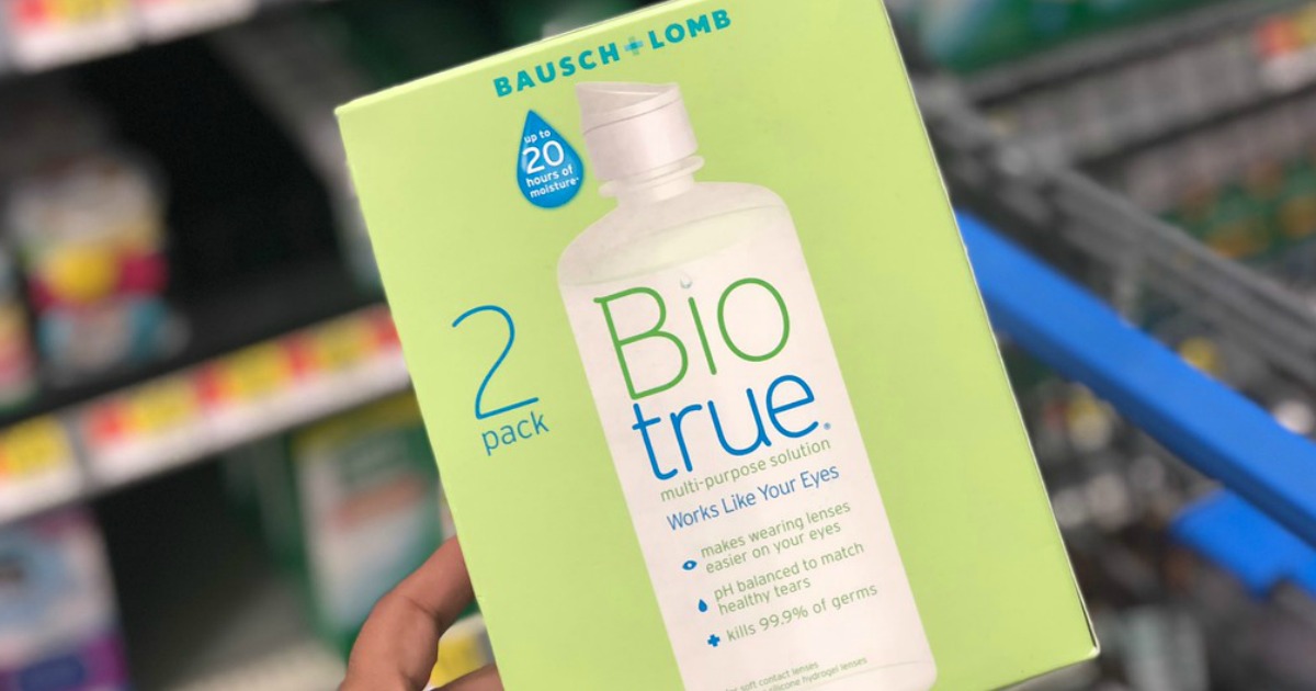 Biotrue Contact Solution 2-Pack Just $9 Shipped on Amazon (Regularly $23)