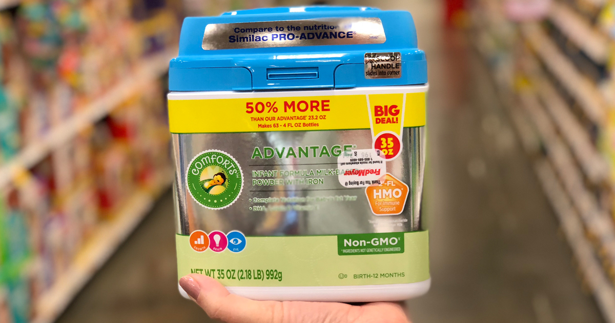 $5 Off New Comforts Baby Formula at Kroger (Just Use Your Phone)