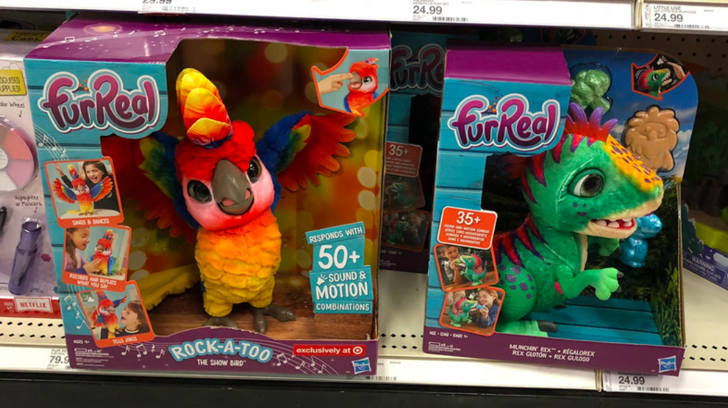 Target Exclusive: FurReal Parrot Rock-A-Too Show Bird Only $69.99 (In ...