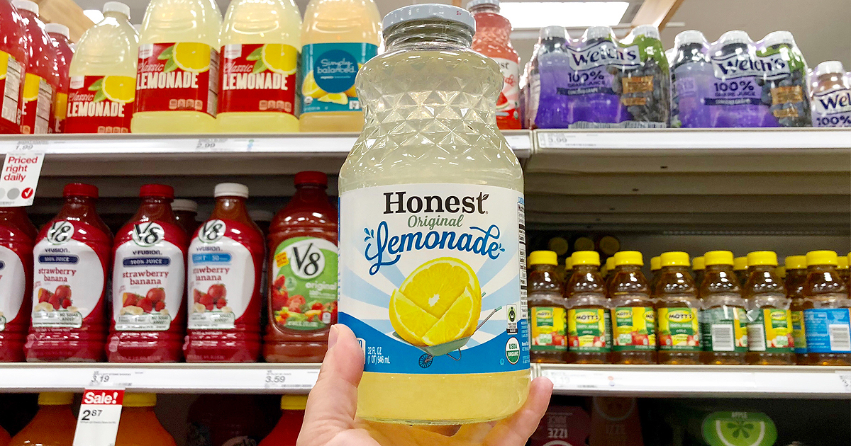 40% Off Honest Organic Lemonade at Target (Just Use Your Phone)