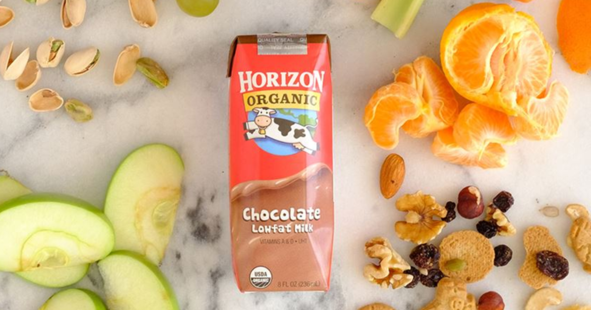 Horizon Organic Chocolate Milk Cartons 18-Pack Just $13 Shipped at ...