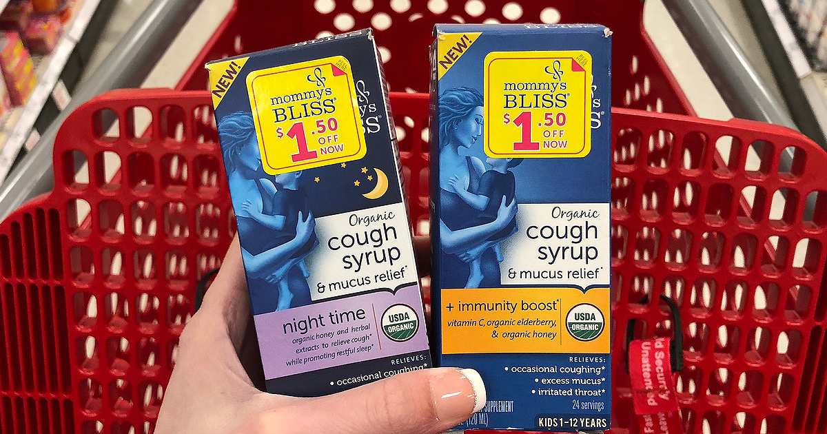 50% Off Mommy's Bliss Organic Cough Syrup at Target