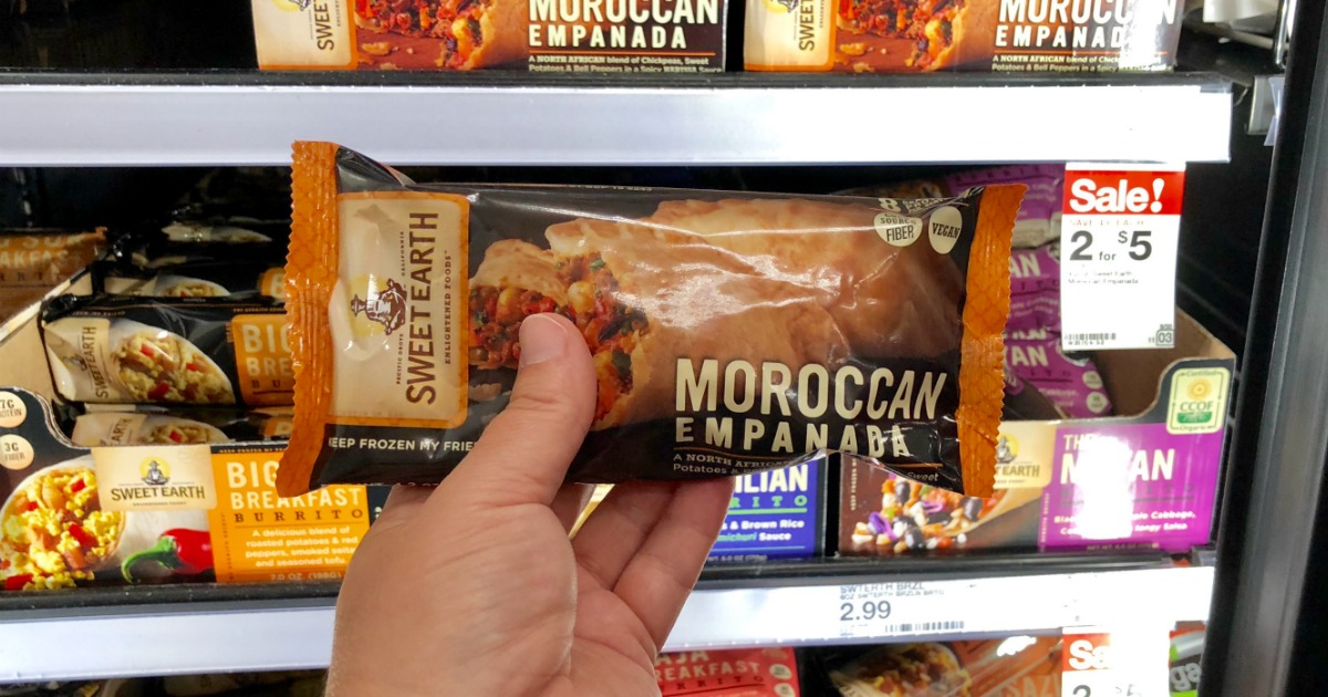 Sweet Earth Empanadas or Veggie Burgers Only 75¢ After Cash Back at Target