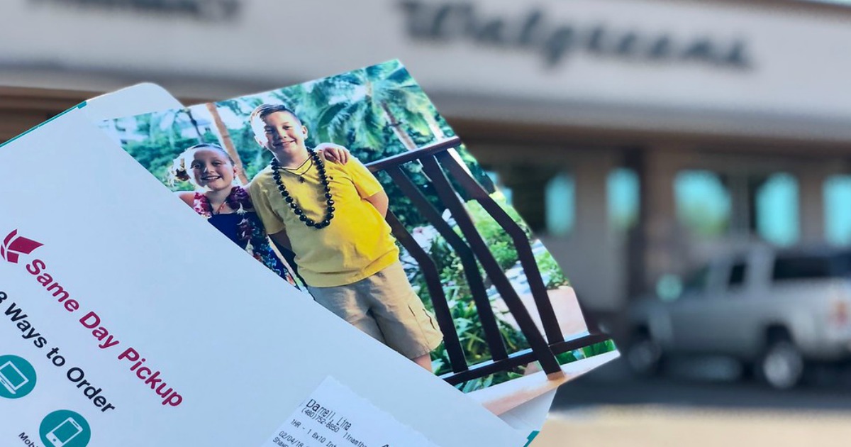 Free 8×10 Photo Print with Walgreens Store Pickup