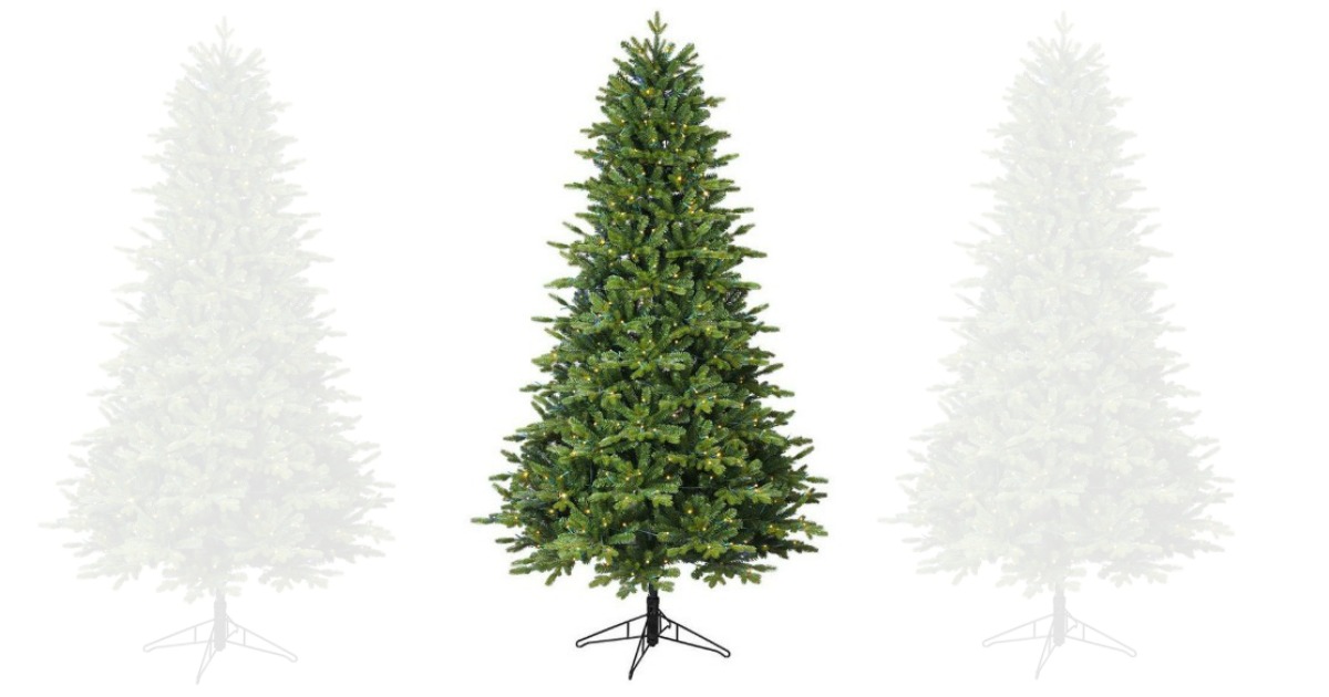 GE 7-ft Pre-lit Artificial Christmas Tree Only $98 Shipped (Regularly $198)