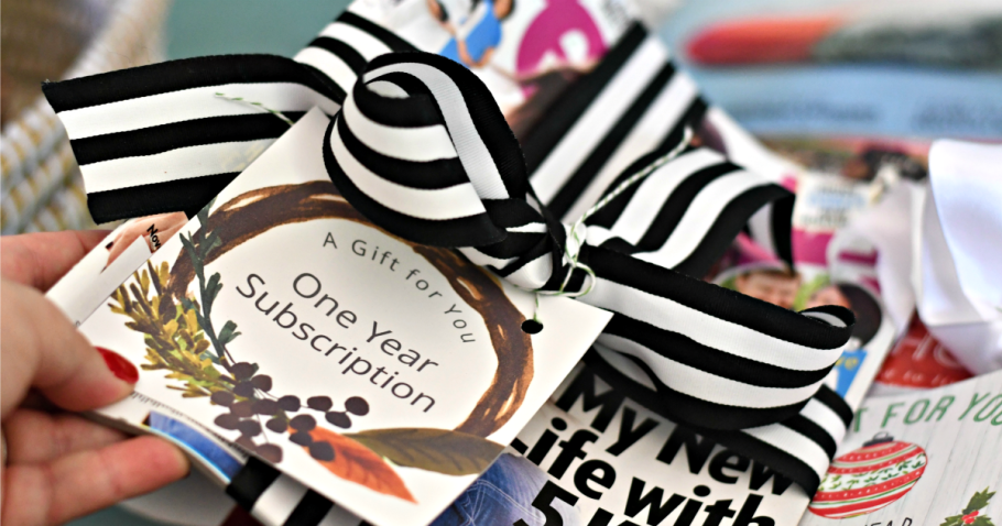 Print Our Free Magazine Subscription Gift Tags (Frugal Gift Idea)