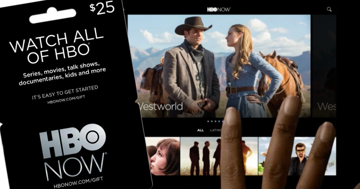 $25 HBO NOW Gift Card Only $15 Shipped