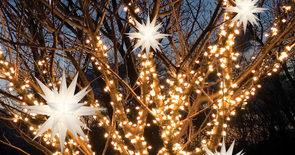 Illuminated Holiday LED Stars 2-Pack Only $34.99 Shipped (Just $17.49 ...