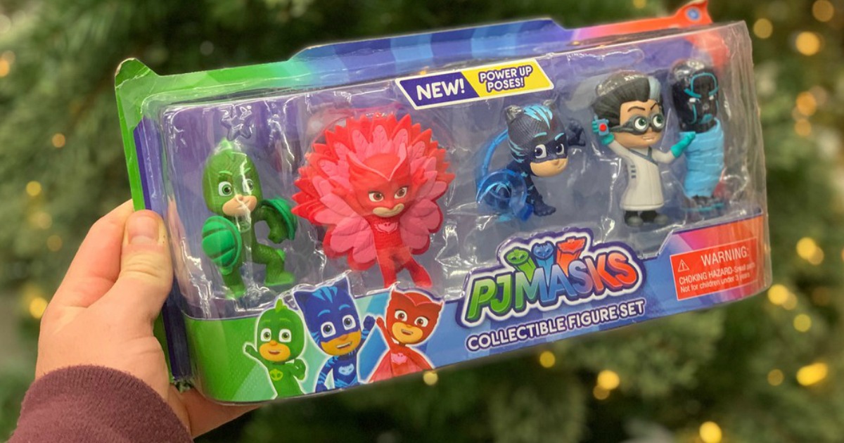 Walmart.com: PJ Masks Collectible Figure Set 5 Pack Only $5.97 ...