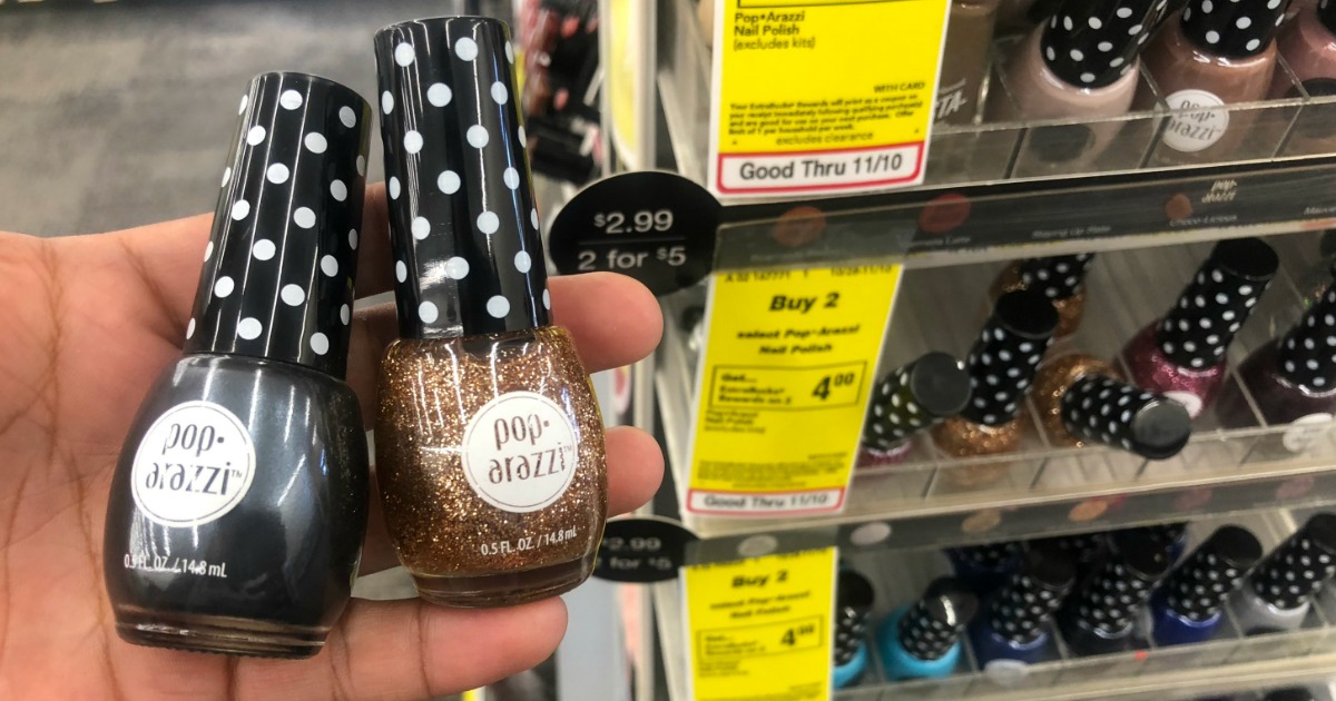 Pop·arazzi Nail Polish Only 50¢ Each After CVS Rewards • Hip2Save
