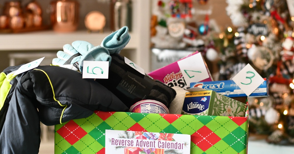 Reverse Advent Calendar - Unique Way to Give Back at Christmas