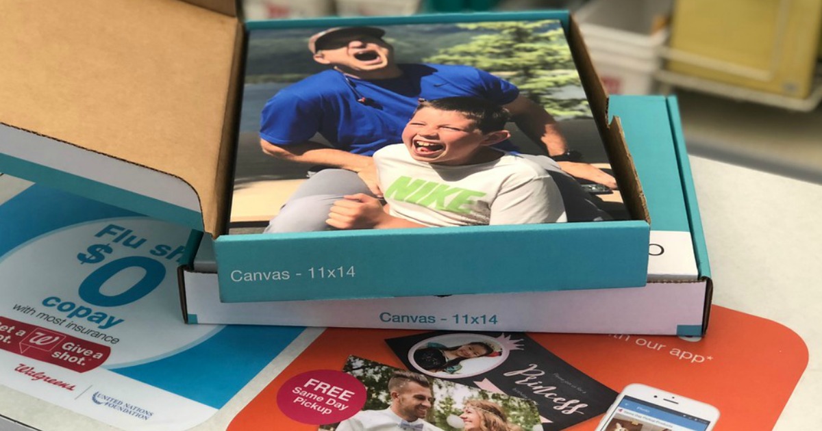 Walgreens 11x14 Photo Canvas Print Only $12.50 + Free Same Day Pickup ...