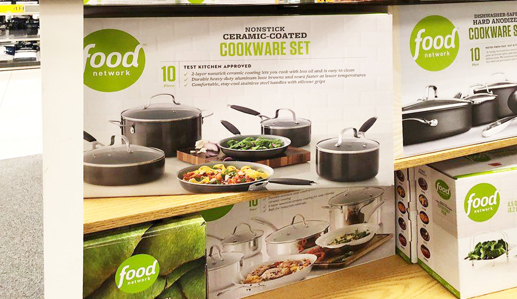 Food Network Cookware 10-Piece Set Only $55 Shipped (Regularly $130 ...