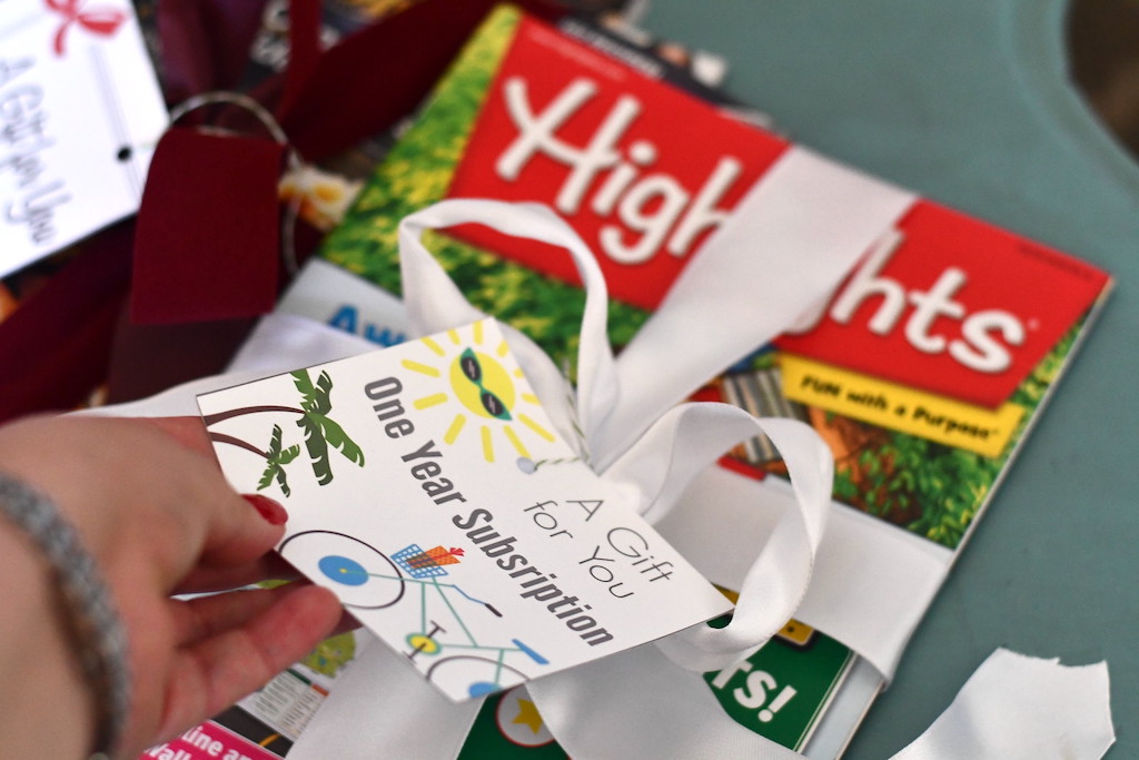 Print Our Free Magazine Subscription Gift Tags (Frugal Gift Idea)