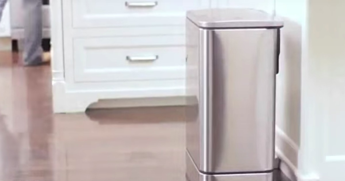 Simplehuman Sensor Trash Can w/ Voice & Motion Control Only $134.99 ...