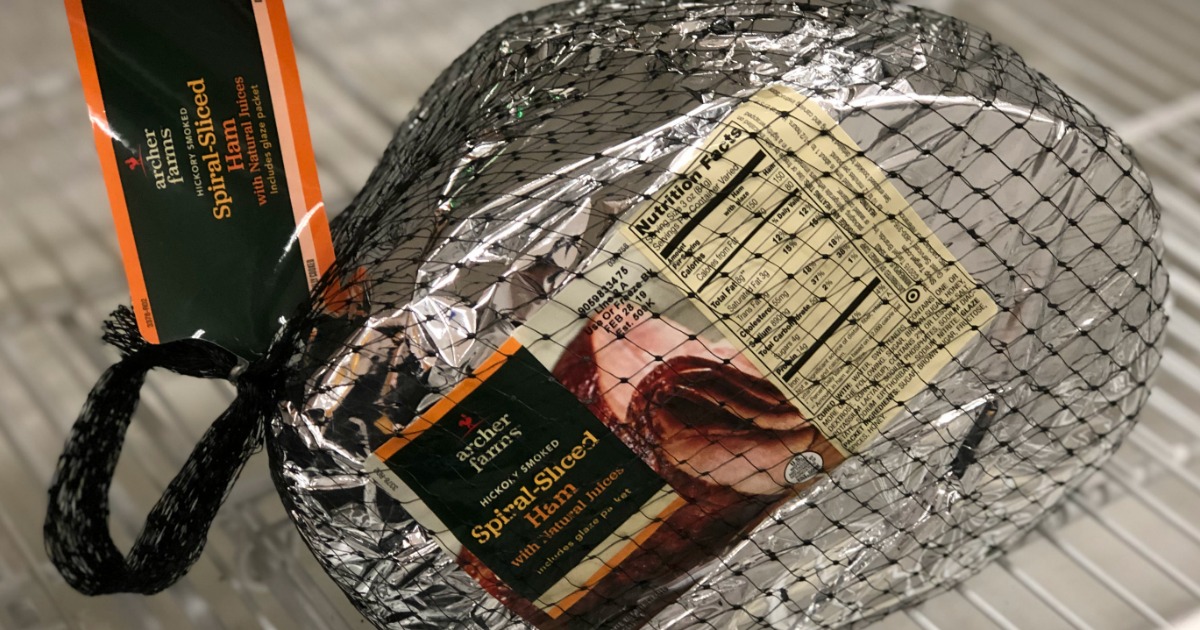 50% Off Archer Farms Spiral-Sliced Hams at Target (Just Use Your Phone)