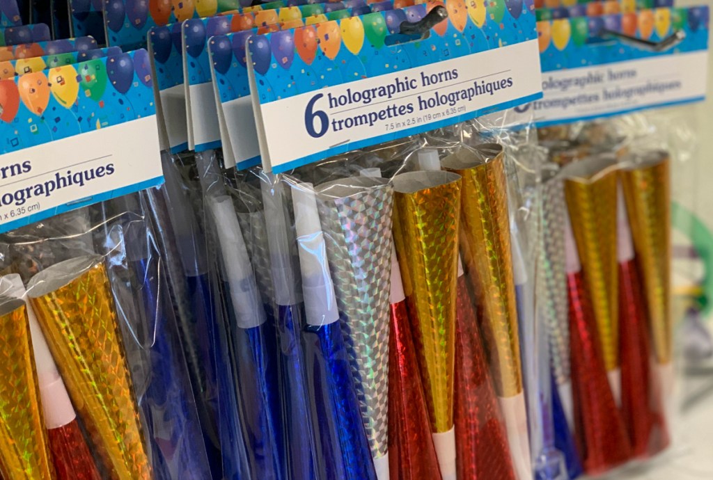 New Year’s Eve Party Supplies ONLY $1 Each at Dollar Tree • Hip2Save