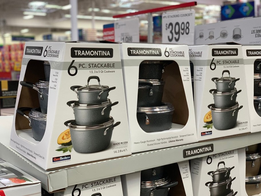 Tramontina 6-Piece Stackable Cookware Set Only $29.98 Shipped + More