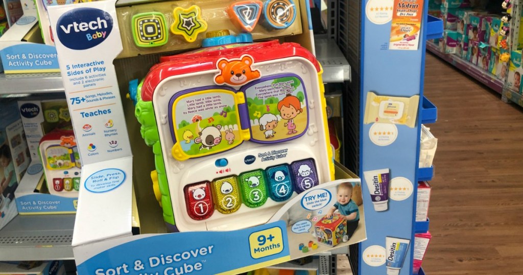 VTech Sort & Discover Activity Cube Only $14.88 at Walmart (Regularly $30)