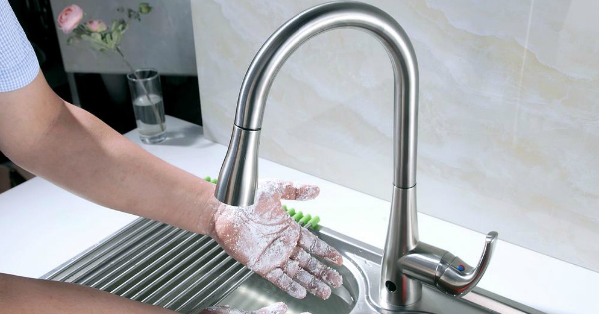 BioBidet FLOW Kitchen Faucet Only $119 Shipped (Available in 3 Finishes)