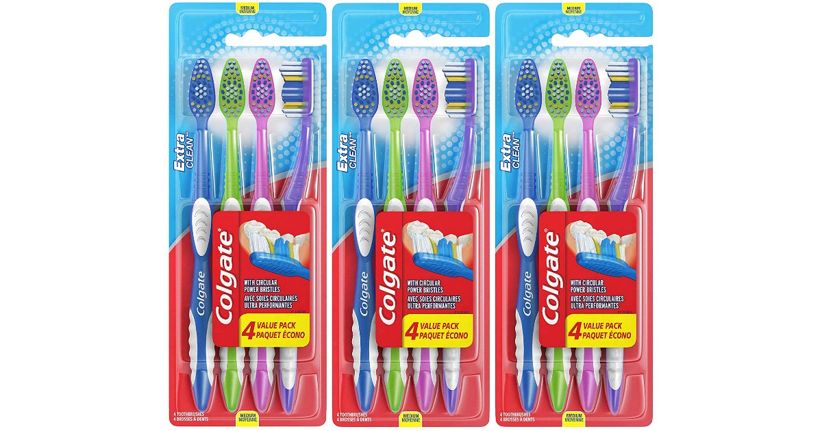 Amazon: 12 Colgate Toothbrushes Only $6.66 Shipped (Just 56¢ Per ...
