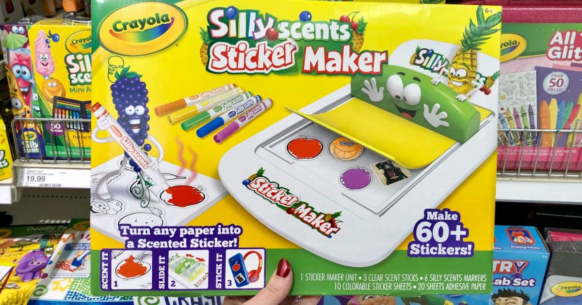 Crayola Silly Scents Sticker Maker Just $8.39 at Target.com