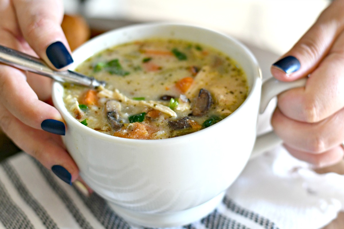 This Slow Cooker Wild Rice Soup is Cozy and Delicious - Hip2Save