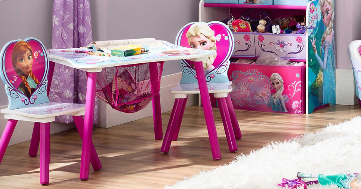 Frozen Toddler Storage Table Set Only $28.68