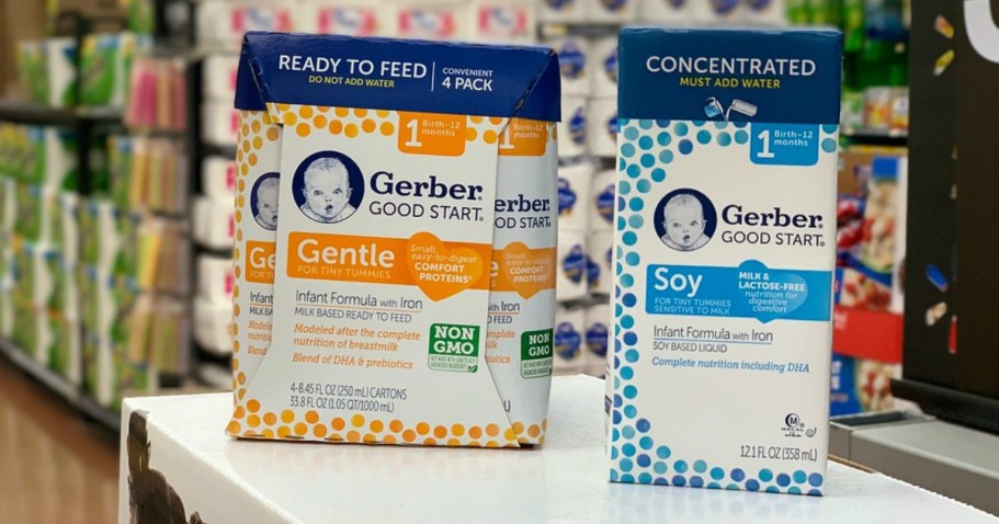 Gerber Infant Formula Only 28¢ at Walmart & More