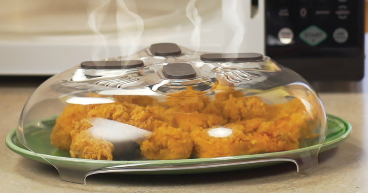 Hover Cover Magnetic Microwave Splatter Guard Only $11.65 on Walmart.com